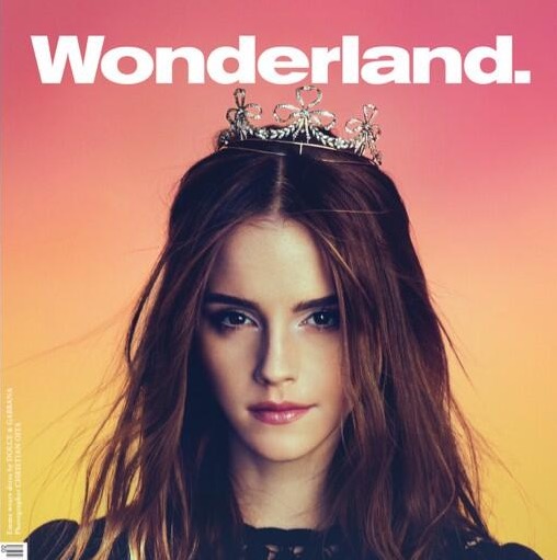 EMMA WATSON FOR FEBRUARY WONDERLAND | Wonderland