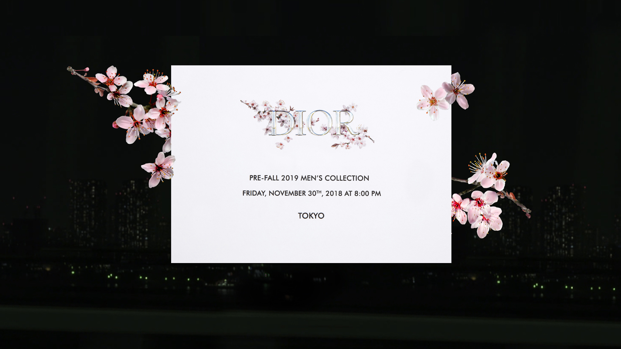 Live Stream: Dior Men's Pre-Fall Collection | Wonderland Magazine