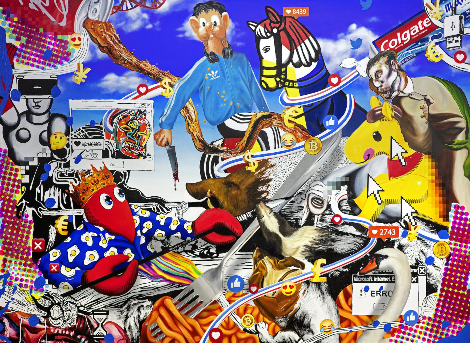 British Pop Artist Philip Colbert on Hunt Paintings | Wonderland Magazine