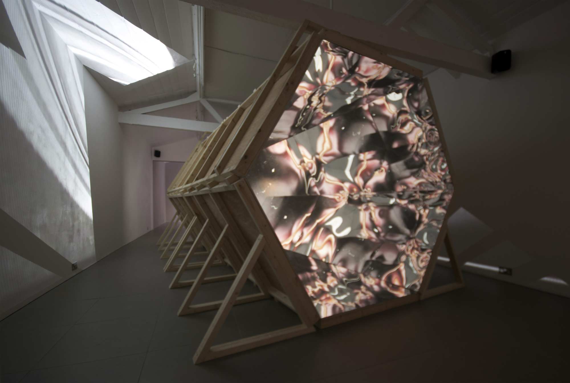 Laura Buckley Fata Morgana kaleidoscope exhibition at Saatchi Gallery ...
