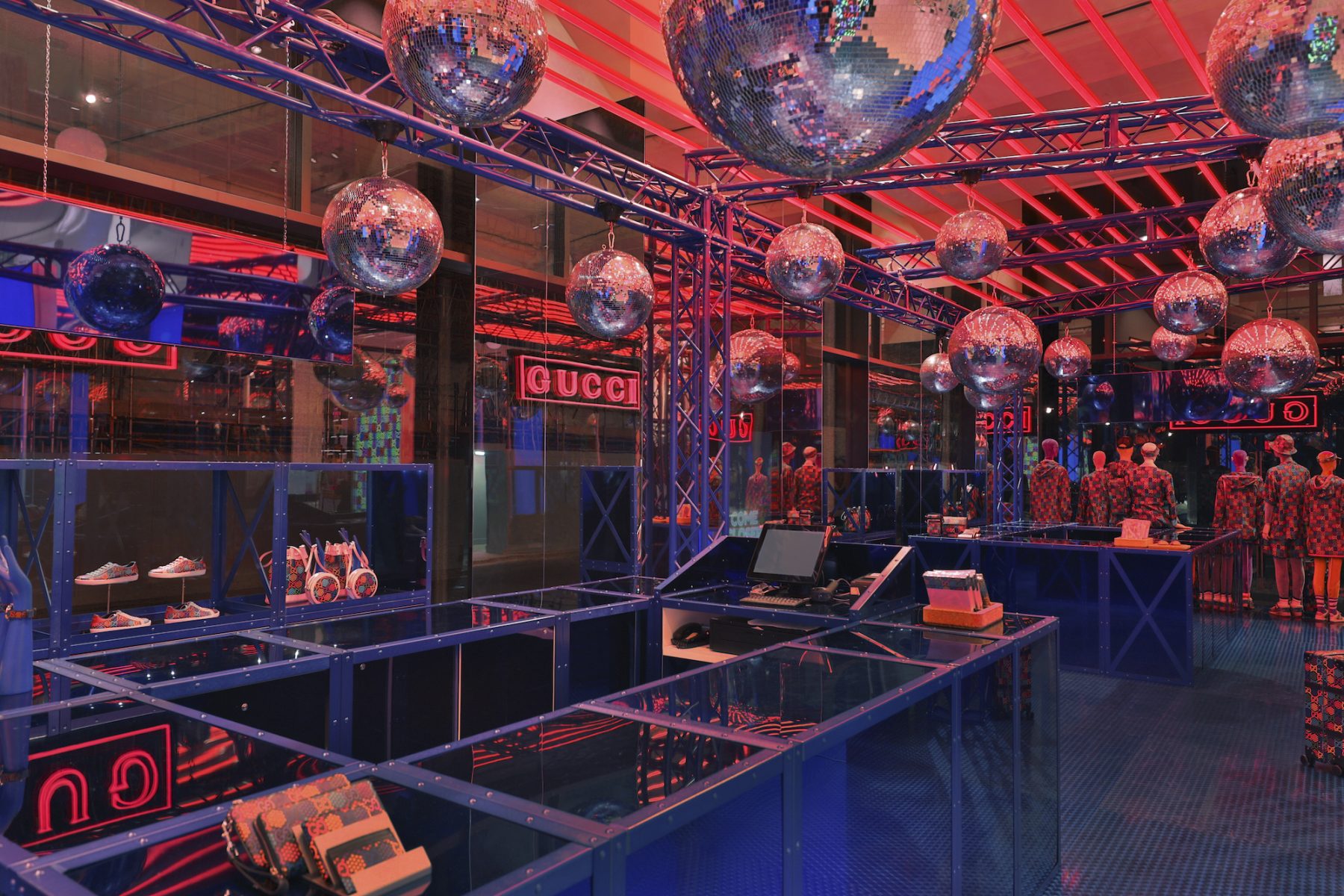 GG Psychedelic Gucci Pin pop-up at Selfridges London