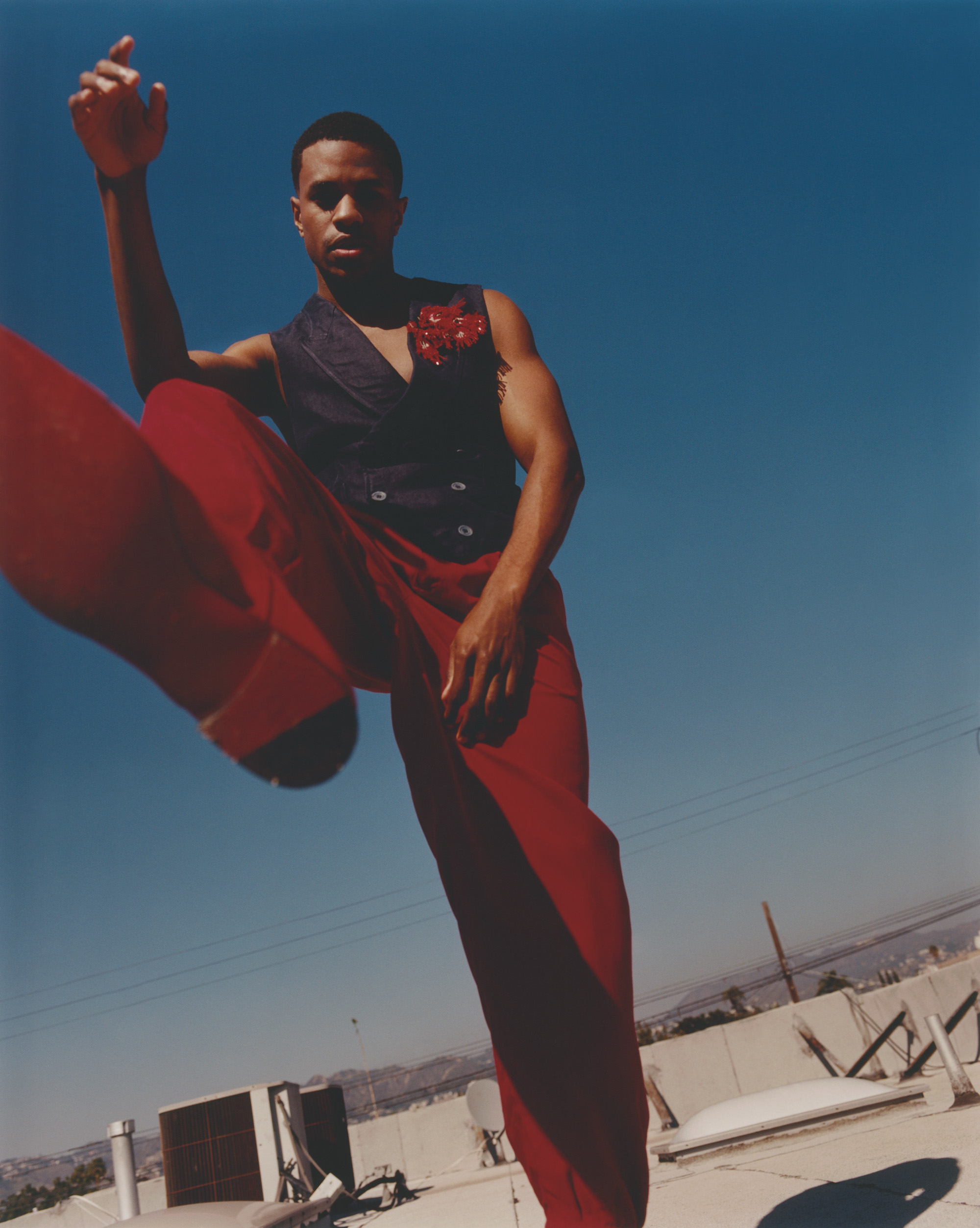 Broadway sensation Jeremy Pope talks upcoming Netflix series Hollywood