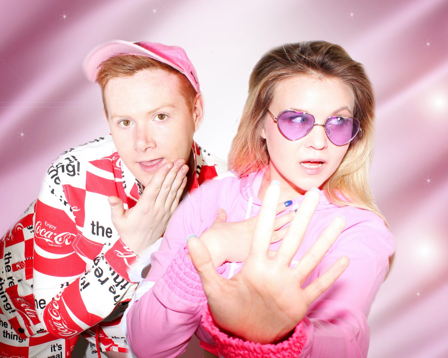 Playful duo Cherryade are back with their new EP "Sinking Ship".