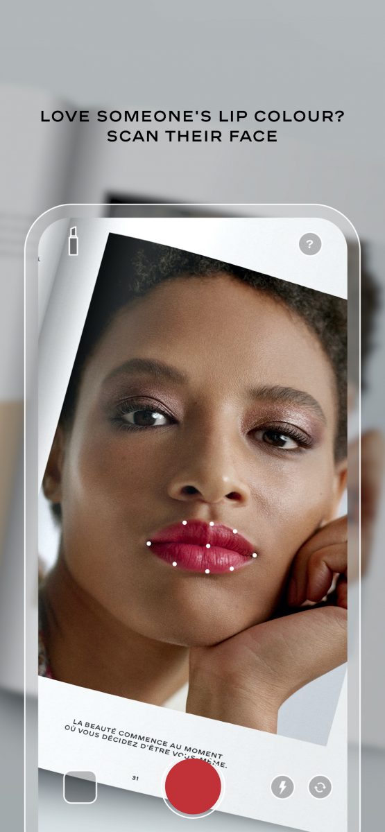 Chanel Beauty Launch Their New App LIPSCANNER