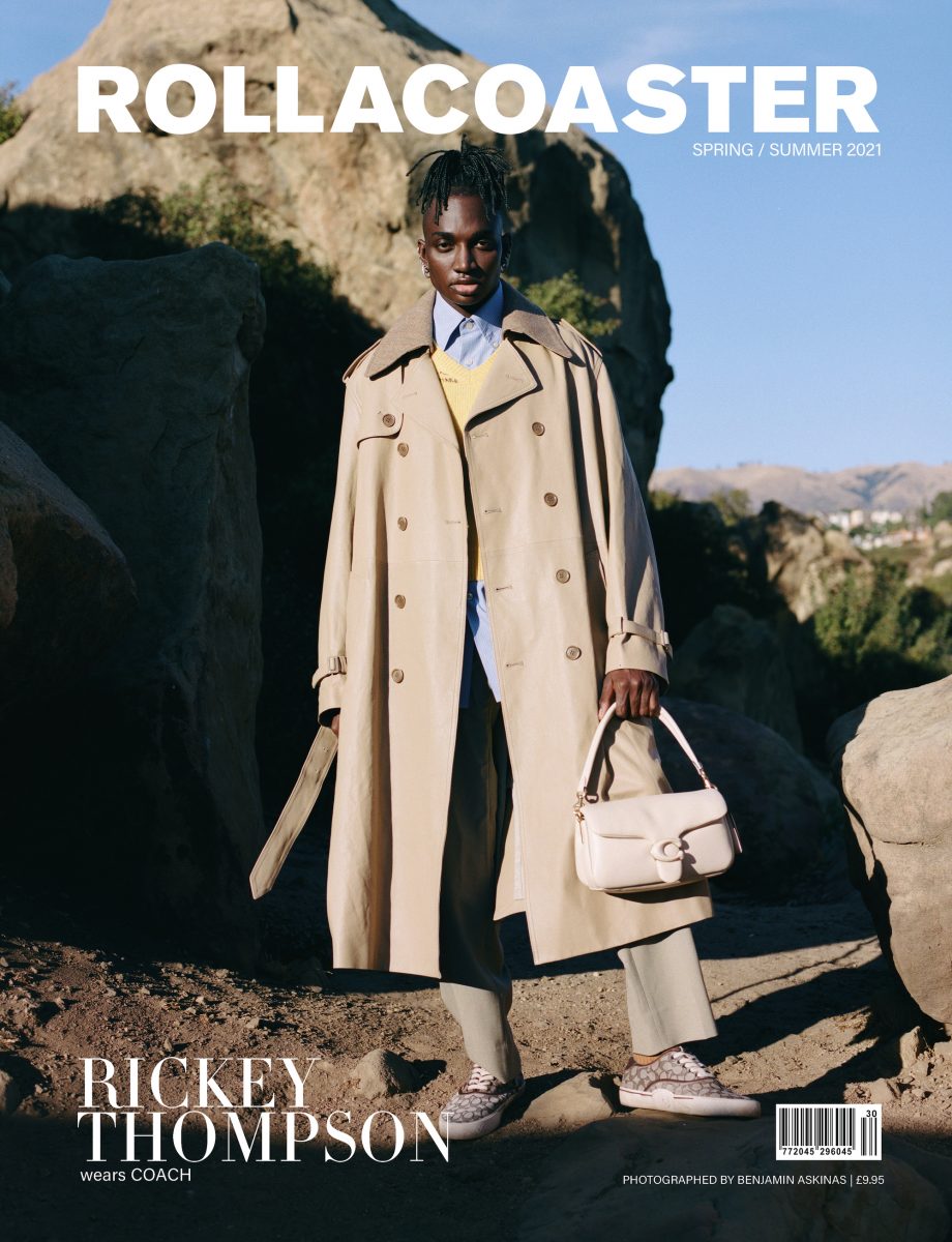 Ricky Thompson Covers The SS21 Issue Of Rollacoaster
