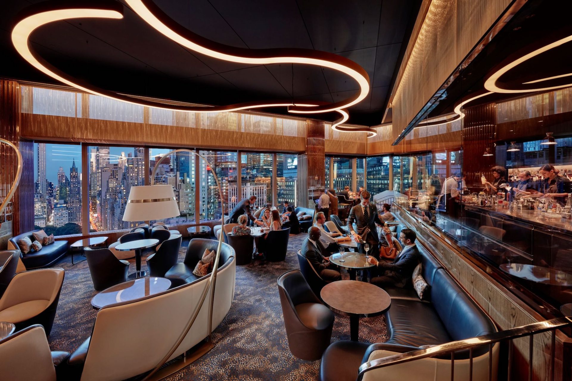 MO Lounge Mandarin Oriental New York Wonderland