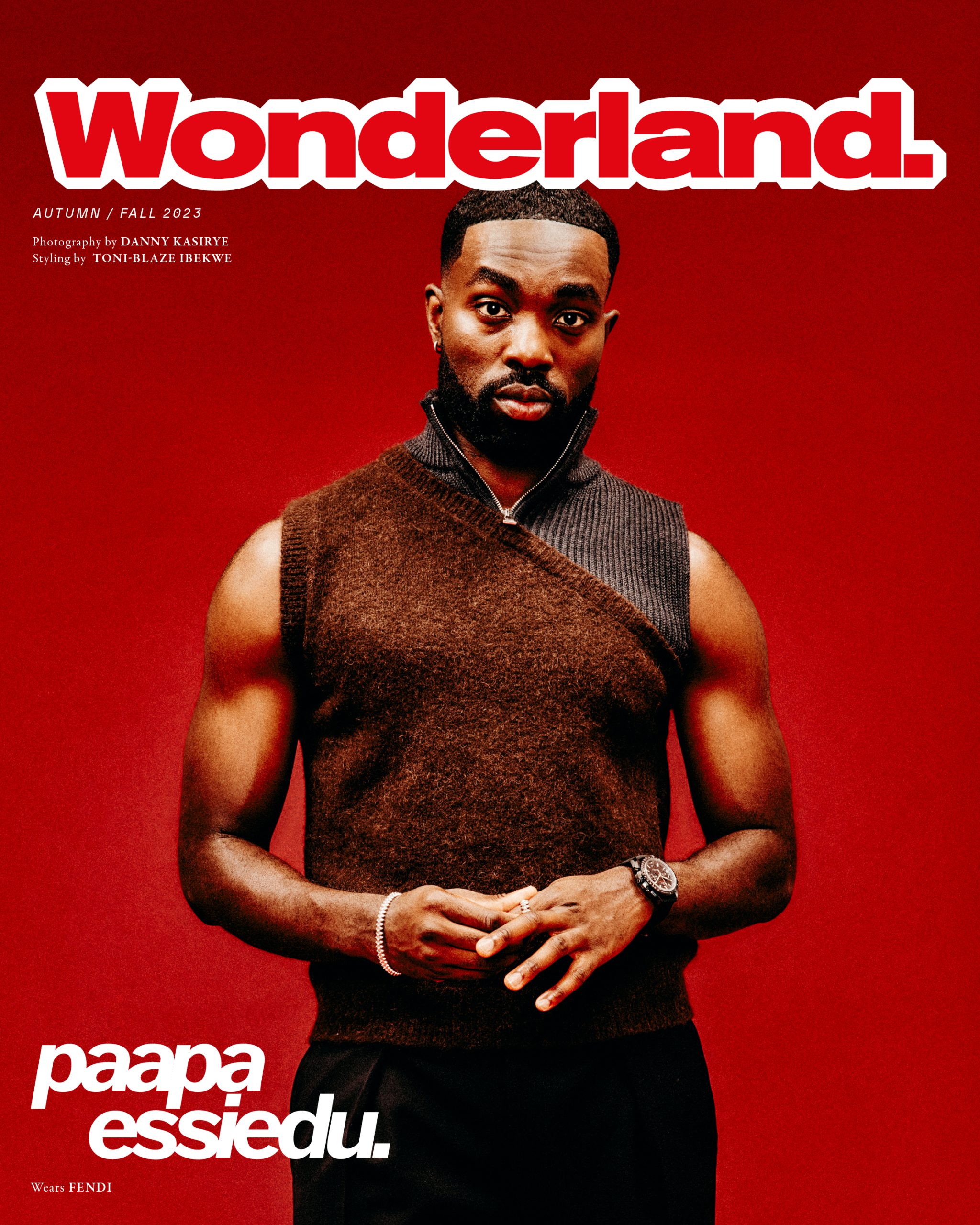 Paapa Essiedu Covers Wonderland Autumn Fall 2023