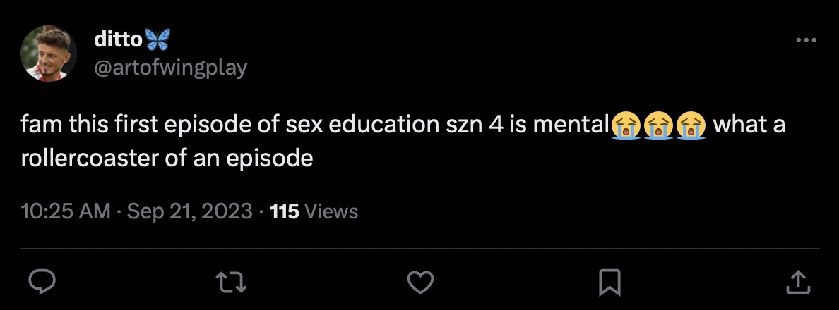 Sex Education S4 Twitter Reacts