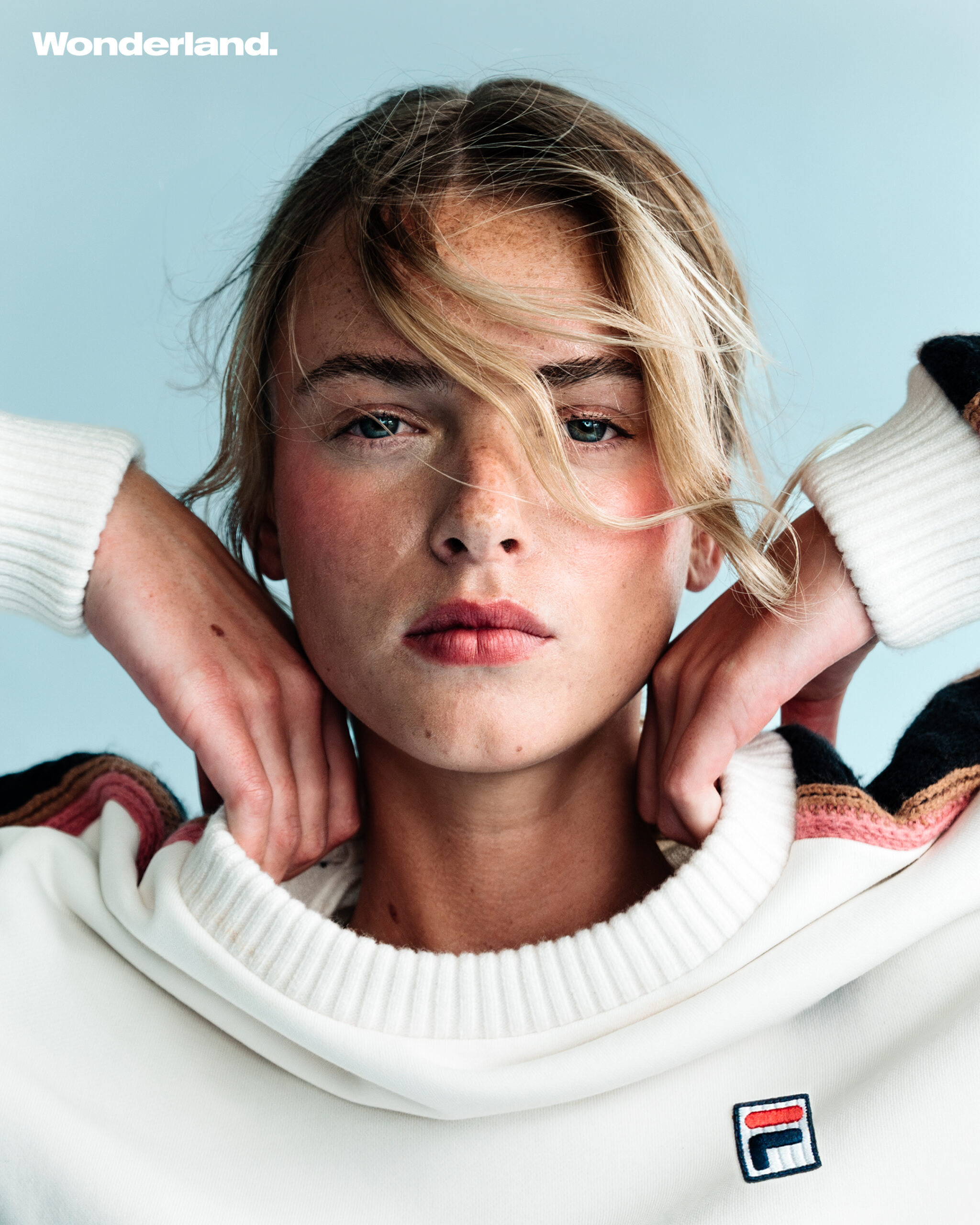 Fila Presents F-Box Collection In Wonderland's Summer 24 Issue