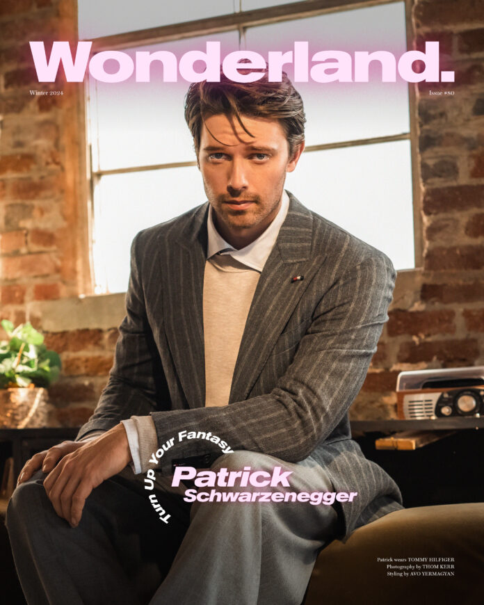 Patrick Schwarzenegger Covers Wonderland's Winter 24 Issue