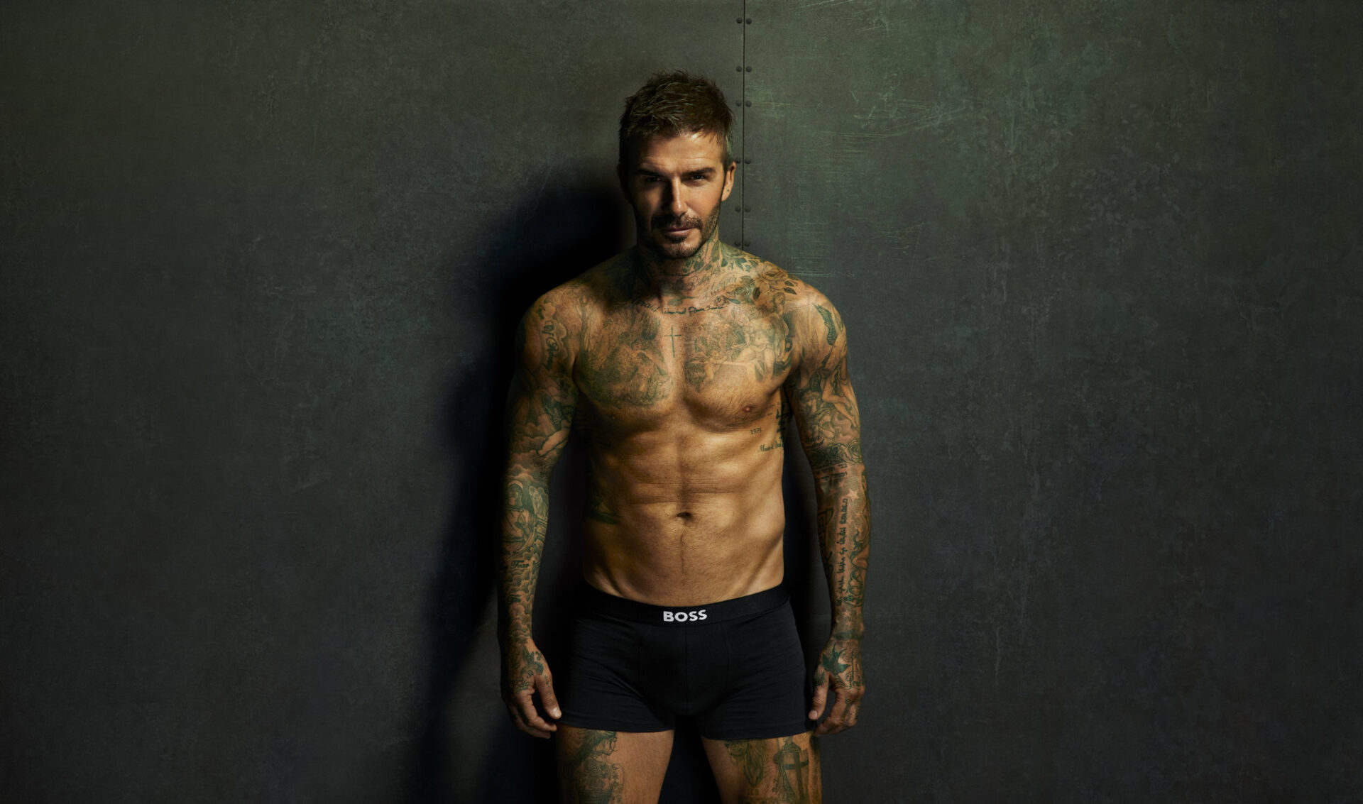 David Beckham Is The Face Of BOSS' New Bodywear Line
