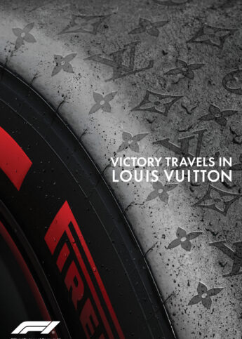 Formula 1 kicks off with LV on-track signage