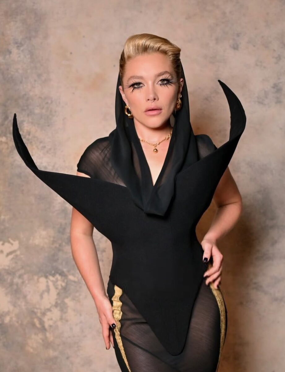 Florence Pugh Opens Harris Reed's LFW AW25 Show