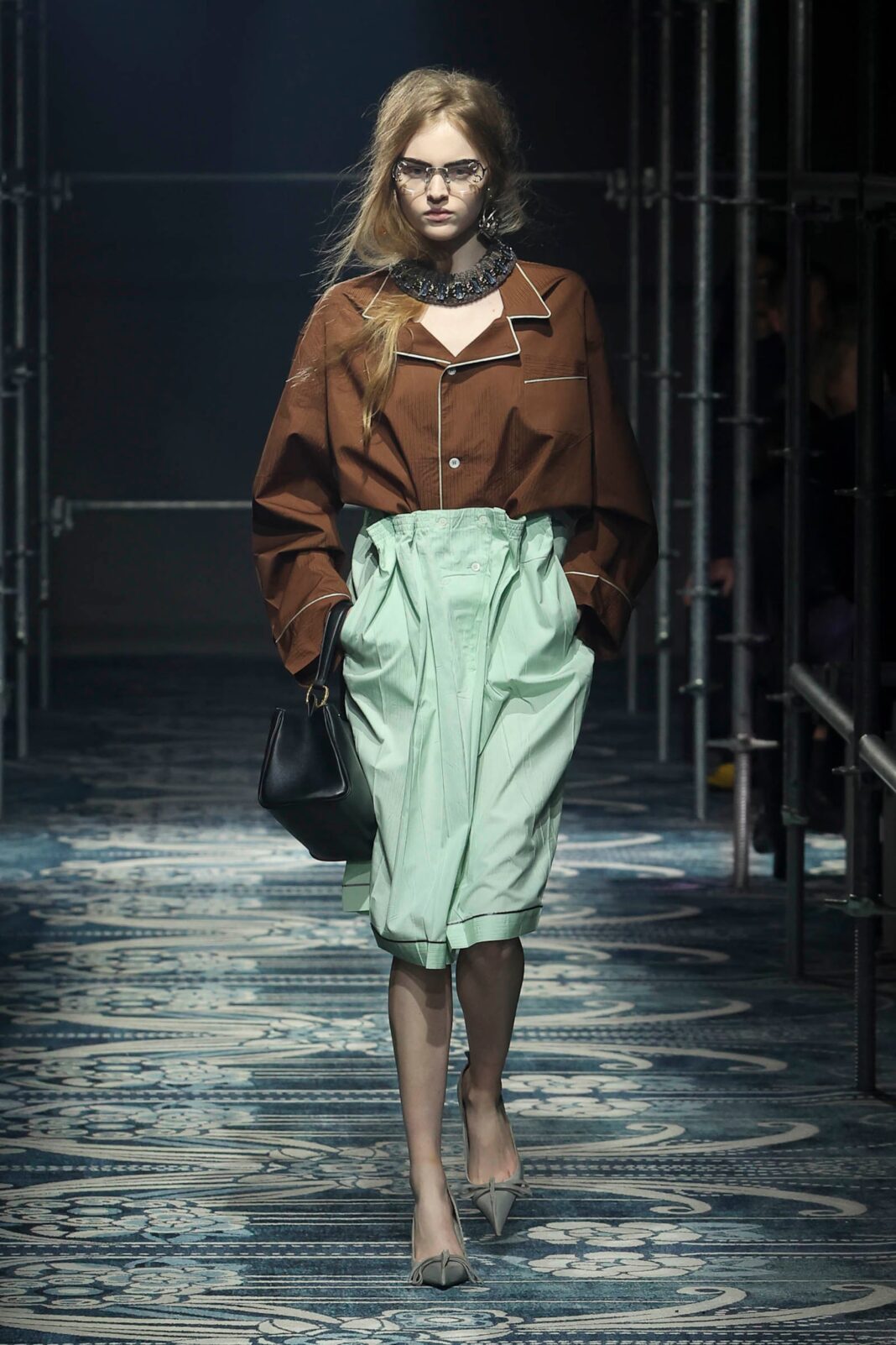 Prada’s ‘Too-Cool-to-Care-About-Hair’ for AW25 | Wonderland