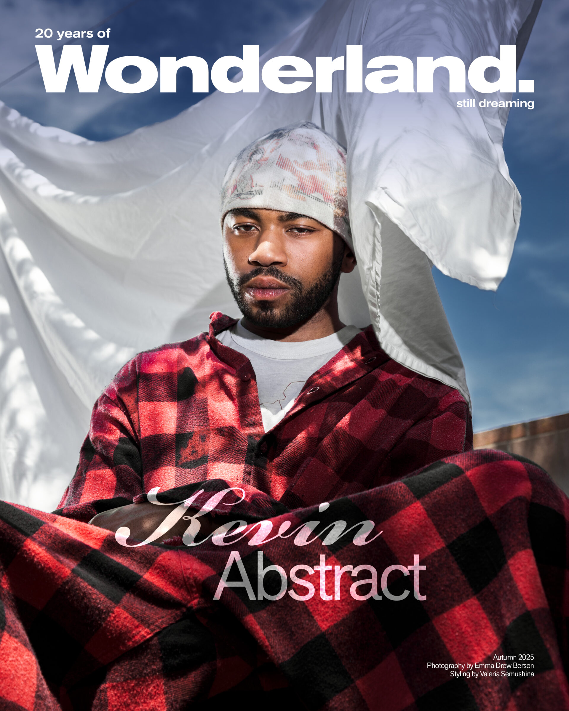 Kevin Abstract Covers Wonderland's 20th Anniversary Issue